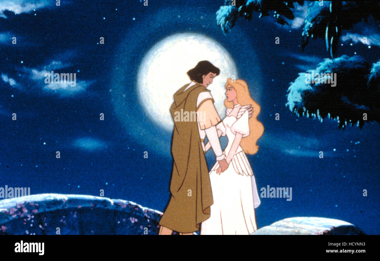 THE SWAN PRINCESS II, Prince Derek, Princess Odette, 1997 Stock Photo ...