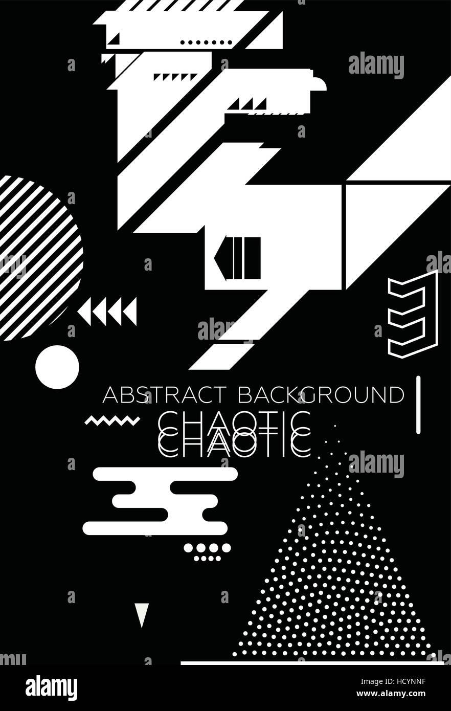 Chaotic minimalism Stock Vector Images - Alamy