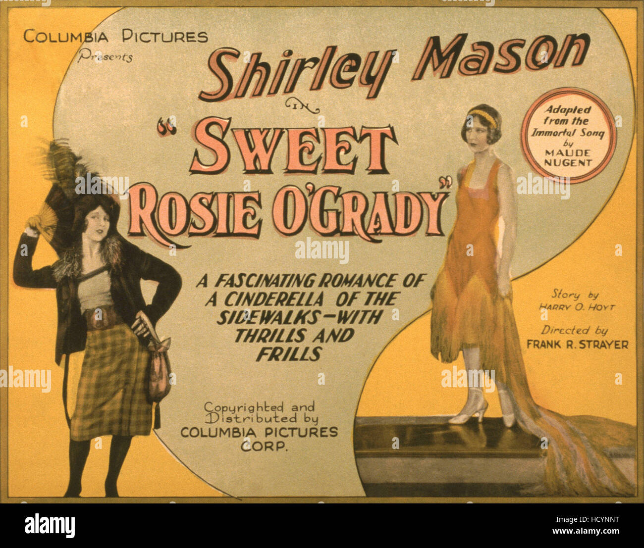 SWEET ROSIE O'GRADY, US poster, Shirley Mason, 1926 Stock Photo - Alamy