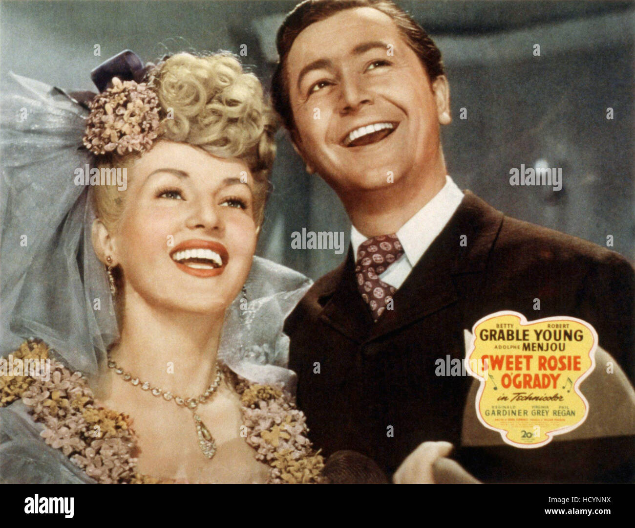 SWEET ROSIE O'GRADY, Betty Grable, Robert Young, 1943 TM and Copyright © 20th Century Fox Film ...