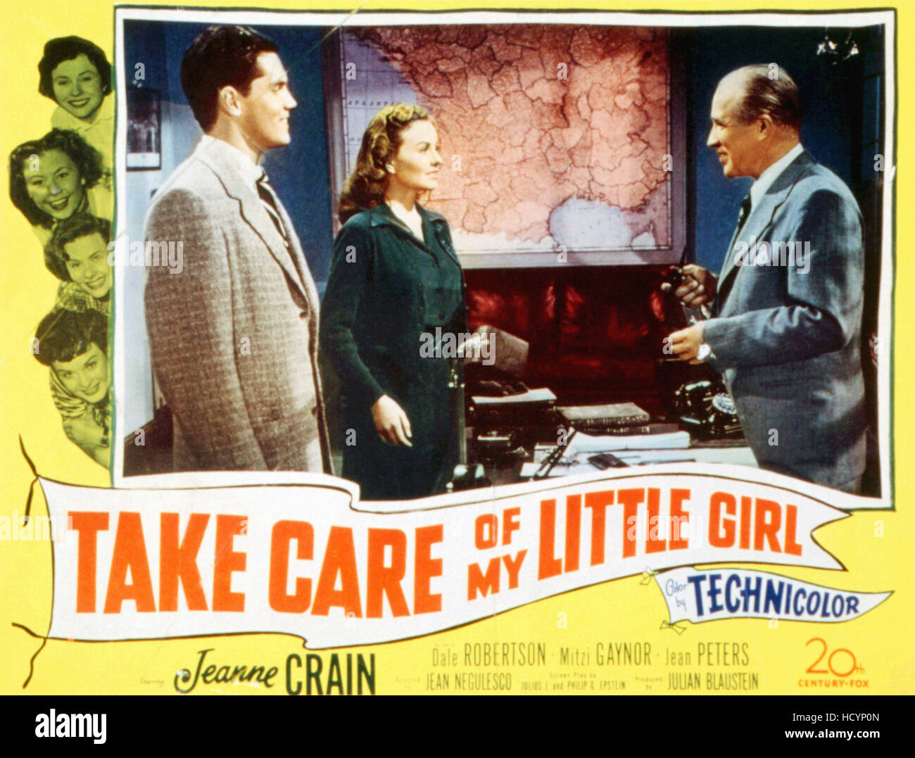 TAKE CARE OF MY LITTLE GIRL, Jeffrey Hunter, Jeanne Crain, Grandon ...