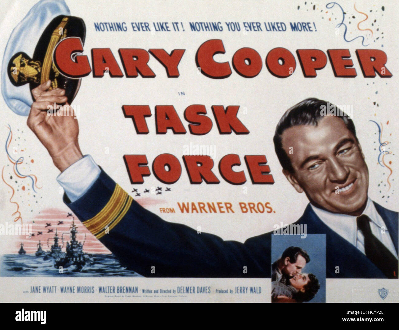 TASK FORCE, Gary Cooper, Jane Wyatt, 1949 Stock Photo - Alamy