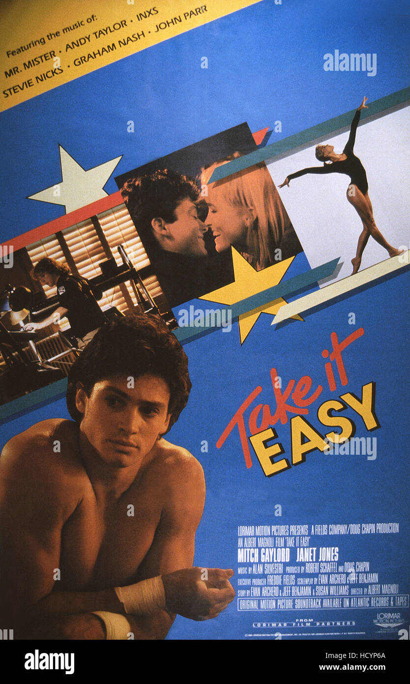 TAKE IT EASY, (aka AMERICAN ANTHEM), US poster, Mitchell Gaylord ...