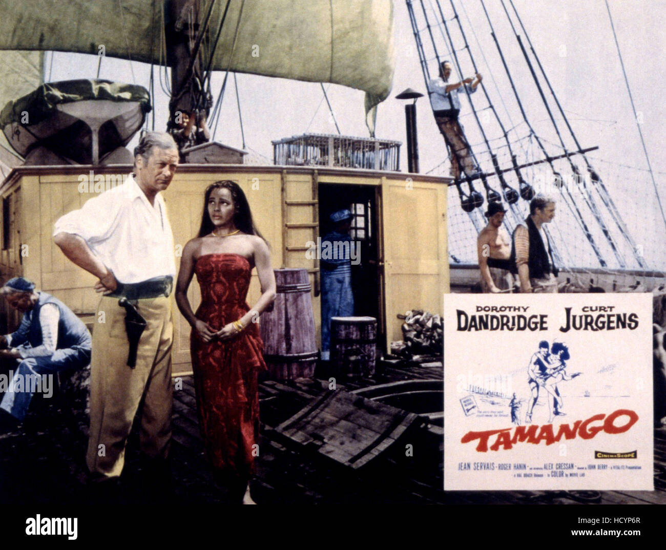 TAMANGO, Curd Jurgens, Dorothy Dandridge, 1958 Stock Photo - Alamy