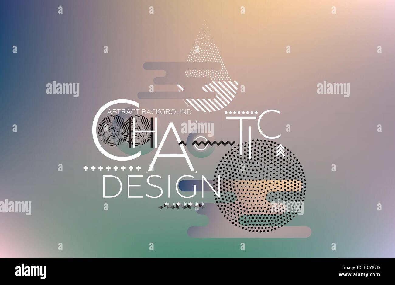 Chaotic Abstract Background Stock Vector Image & Art - Alamy
