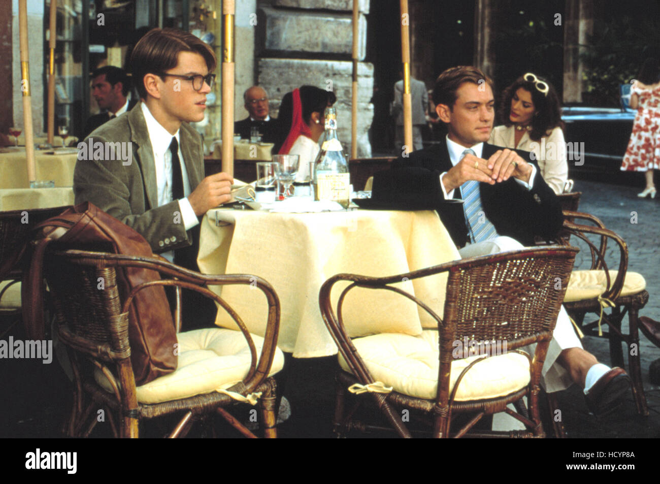 THE TALENTED MR. RIPLEY, Matt Damon, Jude Law, 1999 Stock Photo - Alamy