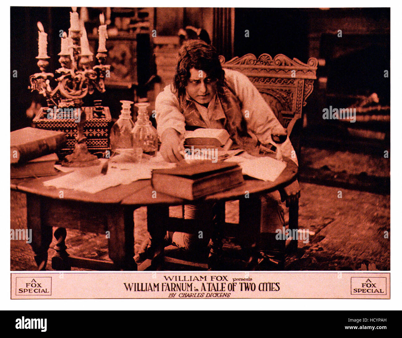 A TALE OF TWO CITIES, US lobbycard, William Farnum, 1917, TM ...