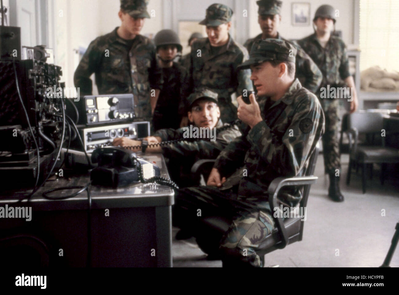 TAPS, Sean Penn, Evan Handler, Billy Vam Zandt (crouching), Timothy ...