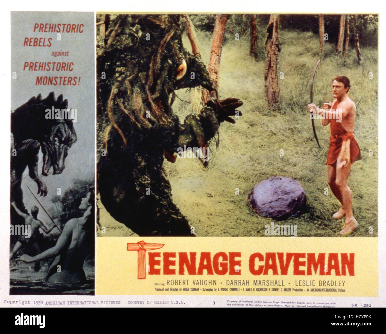 TEENAGE CAVEMAN, Robert Vaughn, 1958 Stock Photo - Alamy