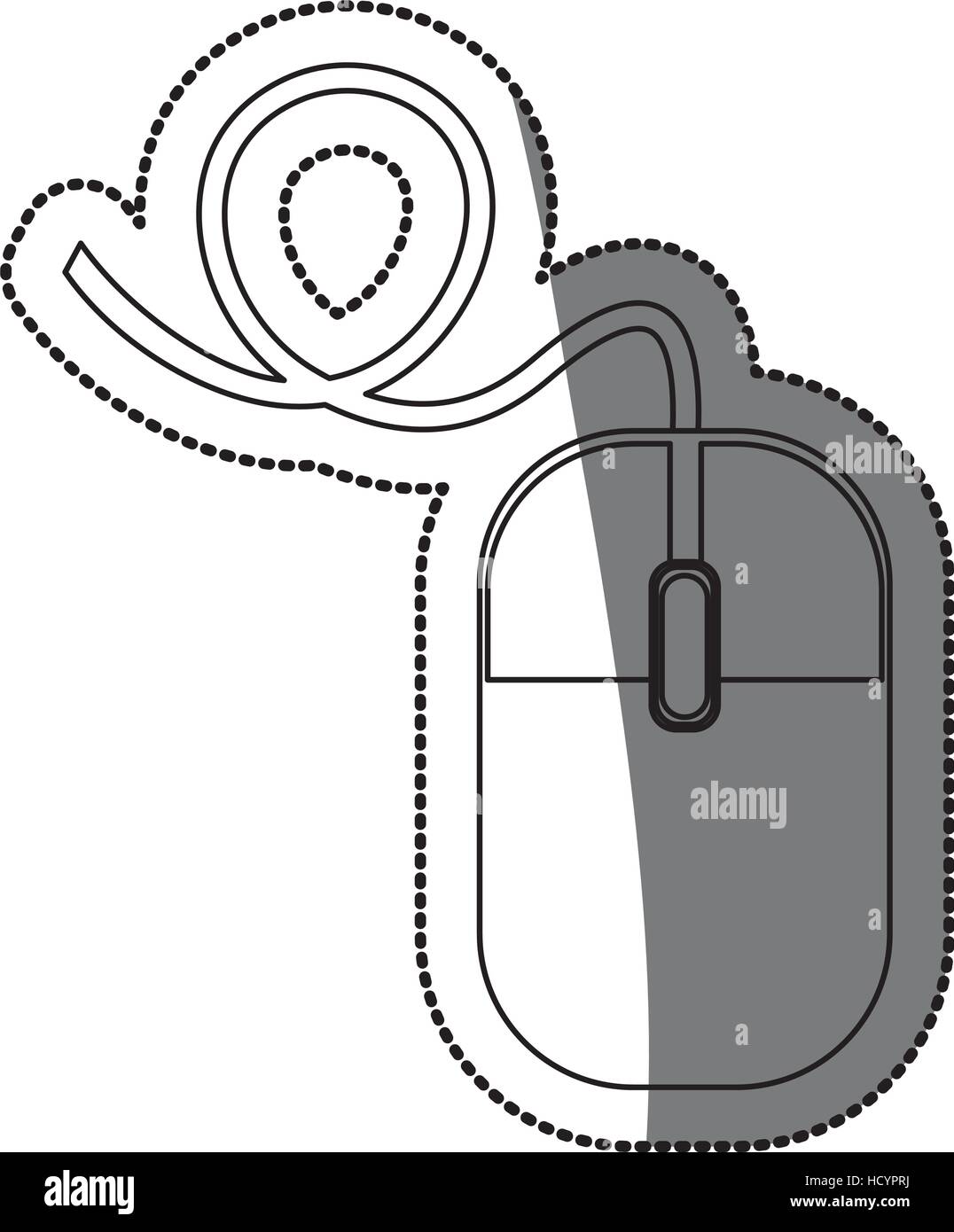 Mouse icon. Device gadget technology and electronic theme. Isolated ...