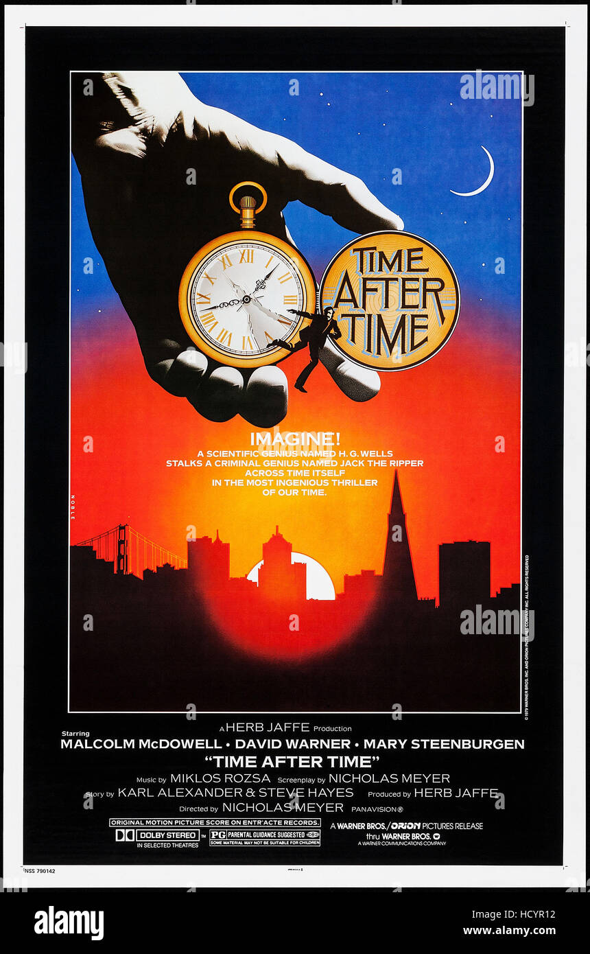 TIME AFTER TIME, 1979. (c) Warner Bros./ Courtesy: Everett Collection ...