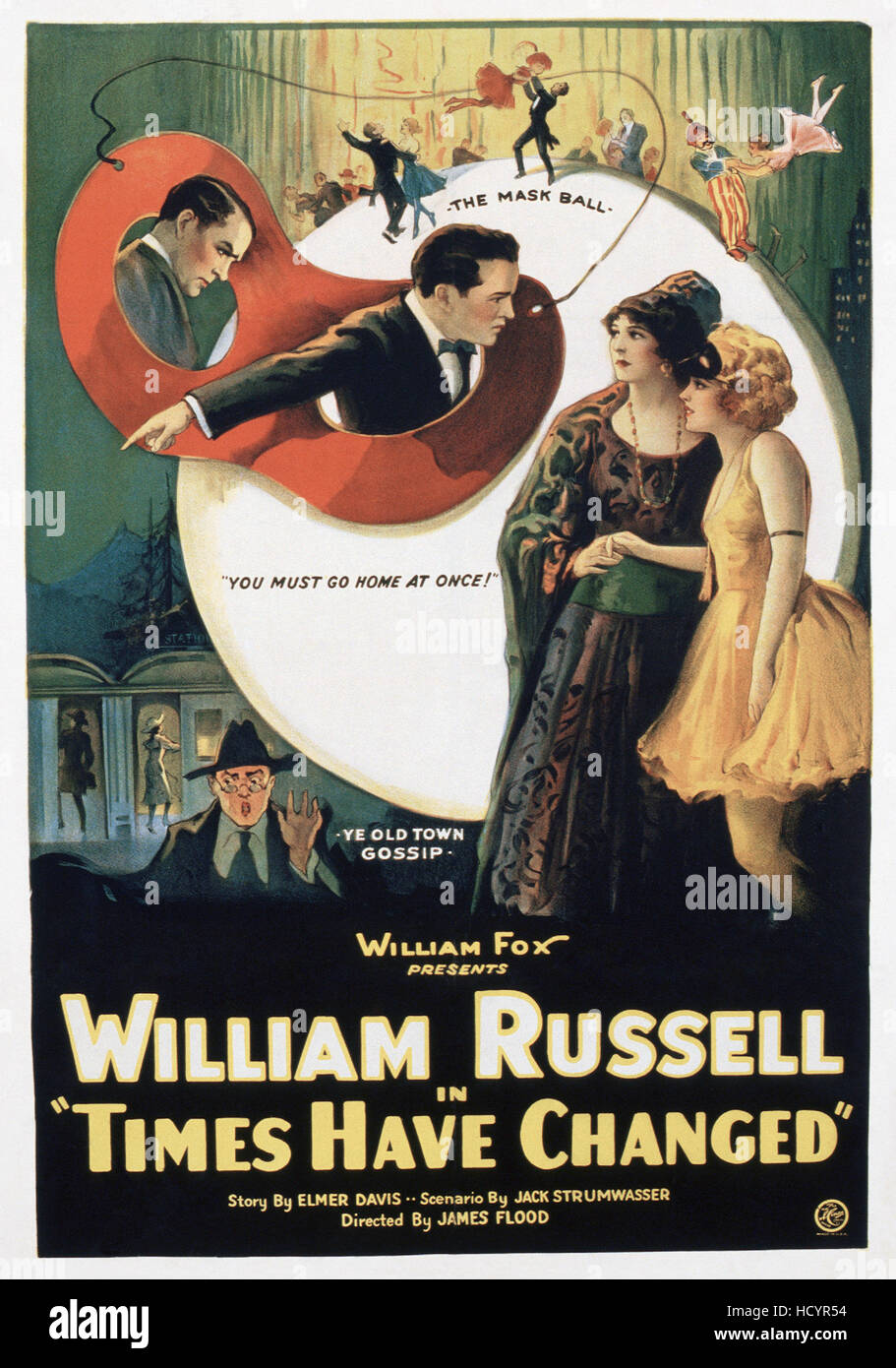 TIMES HAVE CHANGED, US poster art, 1923. TM & Copyright ©20th Century ...