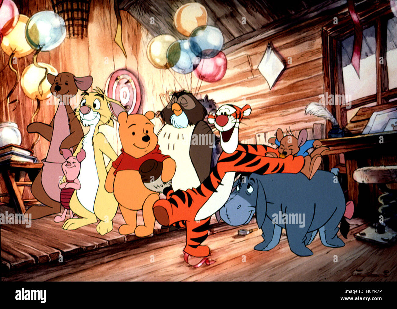 TIGGER MOVIE, Kanga, Piglet, Rabbit, Winnie the Pooh, Owl, Tigger ...