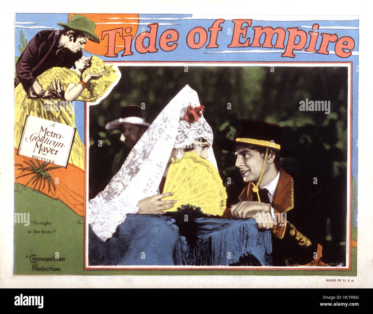 TIDE OF EMPIRE, top left from left: William Collier Jr., Renee Adoree ...