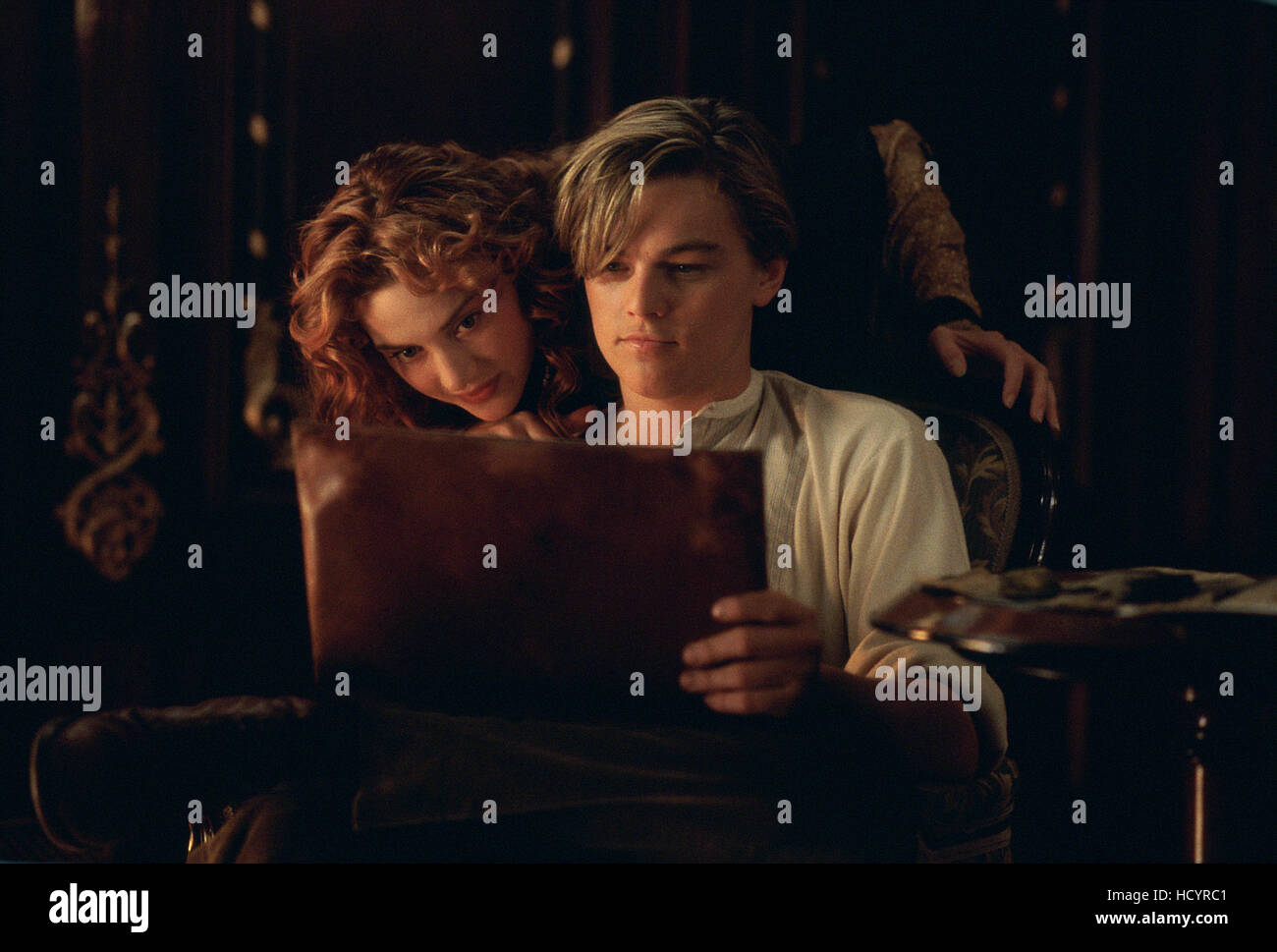 TITANIC, Kate Winslet, Leonardo Di Caprio, 1997, TM & Copyright ©20th ...