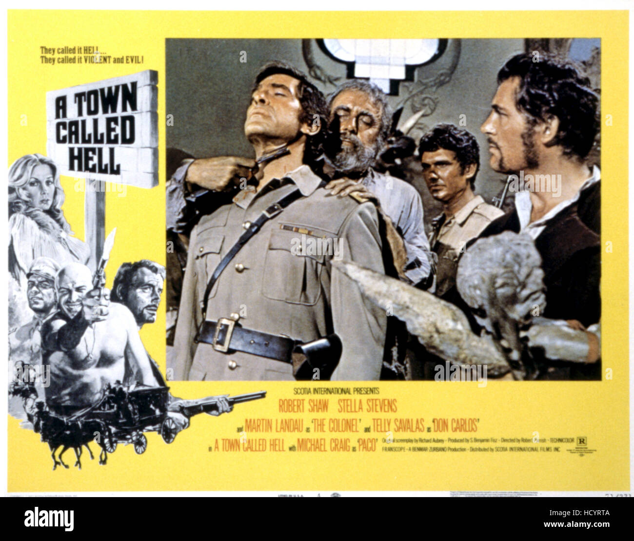 A TOWN CALLED HELL, (aka A TOWN CALLED BASTARD), Martin Landau, Fernando Rey, Robert Shaw, 1971 ...