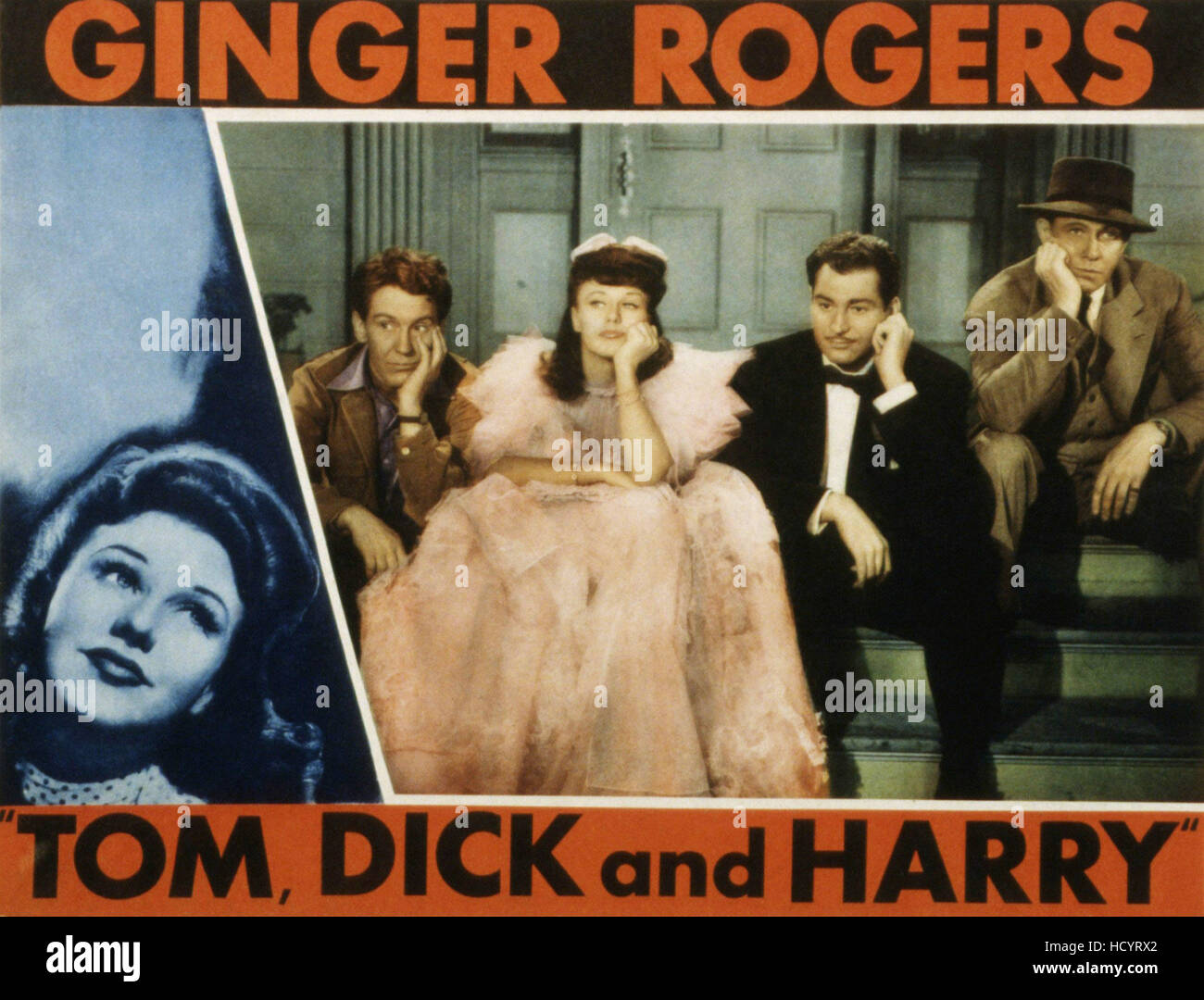 TOM DICK AND HARRY, Burgess Meredith, Ginger Rogers, Alan Marshal ...