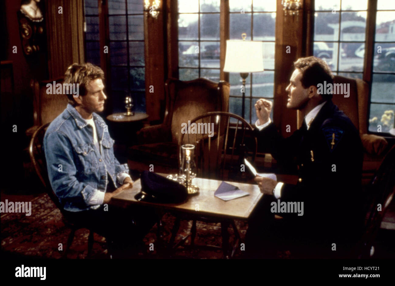 TOUGH GUYS DON'T DANCE, From left: Ryan O'Neal, Wings Hauser, 1987, (c ...
