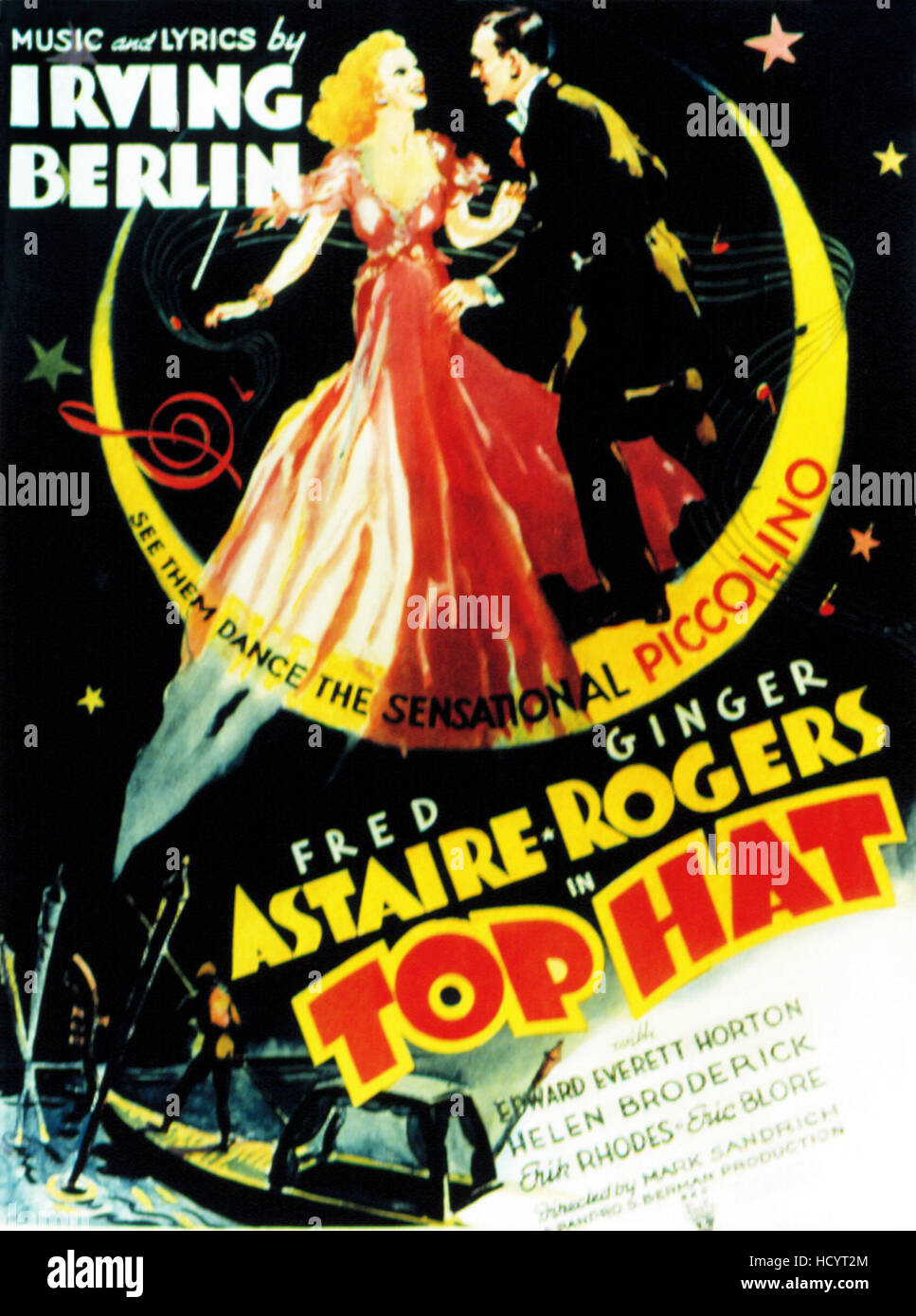 TOP HAT, (poster art), 1935 Stock Photo - Alamy