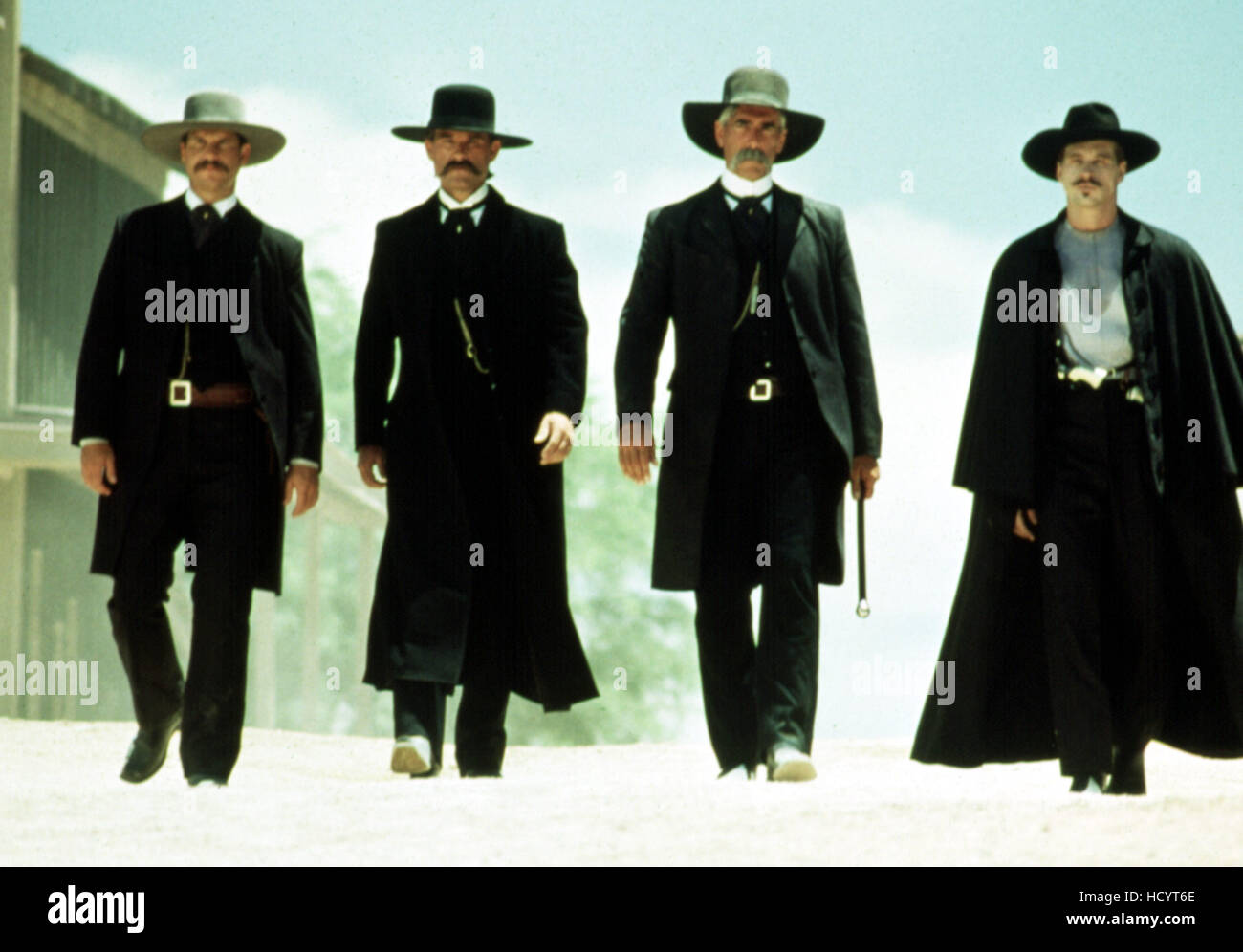 TOMBSTONE, Bill Paxton, Kurt Russell, Sam Elliott, Val Kilmer, 1993 ...
