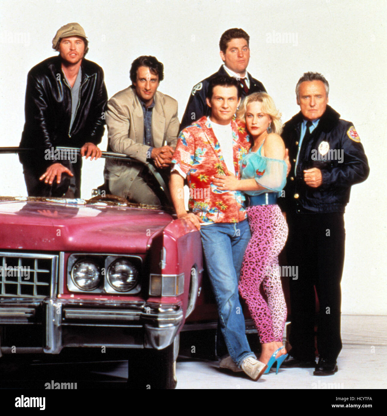 TRUE ROMANCE, Val Kilmer, Bronson Pinchot, Christian Slater ...