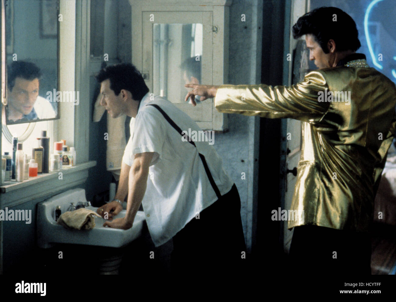 TRUE ROMANCE, Christian Slater, Val Kilmer, 1993 Stock Photo - Alamy