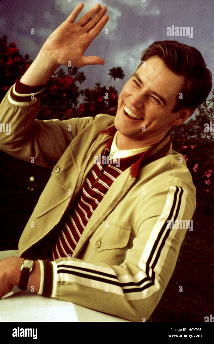 TRUMAN SHOW, Jim Carrey, 1998 Stock Photo - Alamy