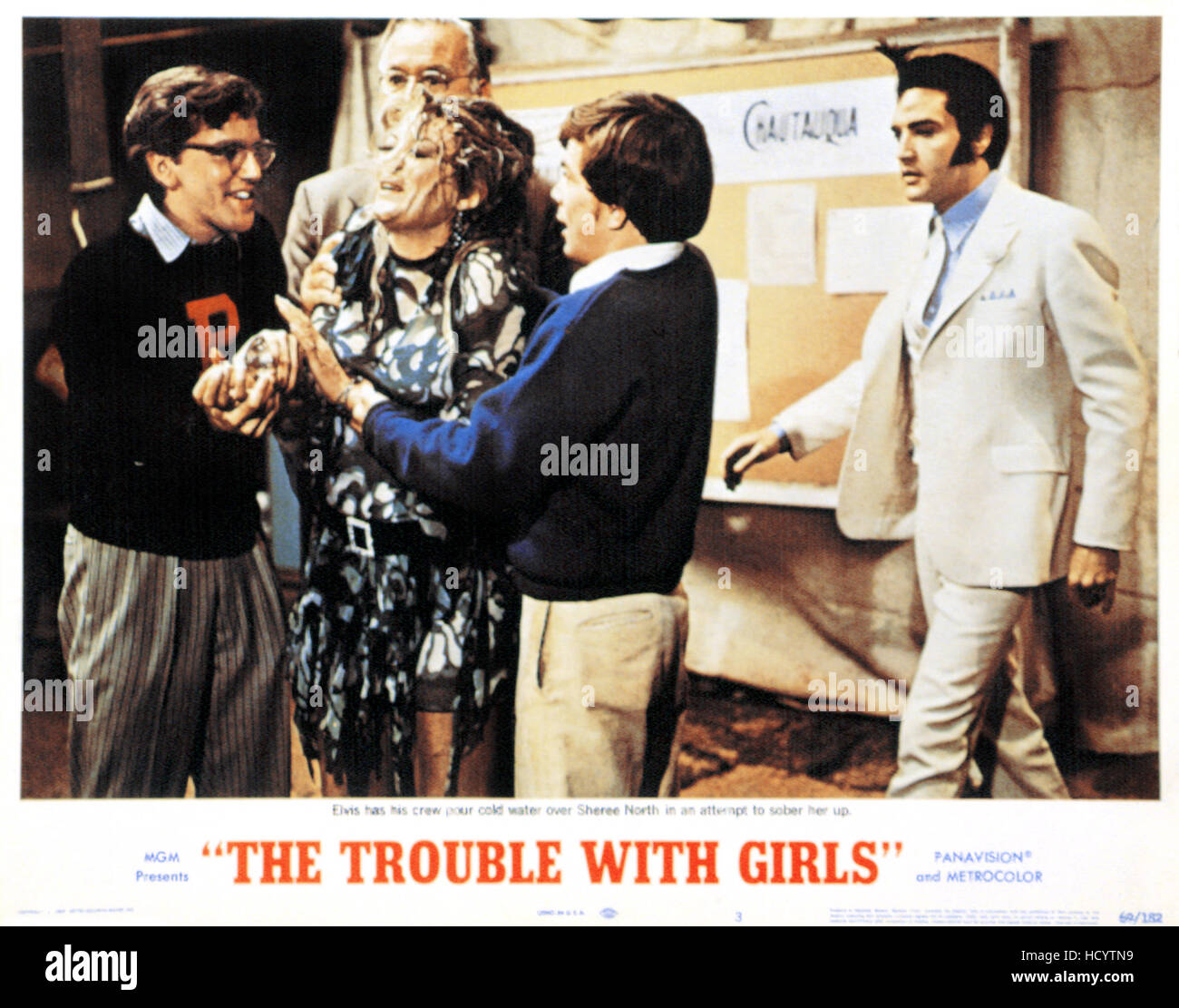 THE TROUBLE WITH GIRLS, Sheree North, Edward Andrews, Elvis Presley ...