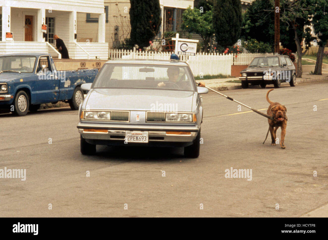 TURNER & HOOCH, Tom Hanks (in car), 1989, (c)Buena Vista Pictures ...