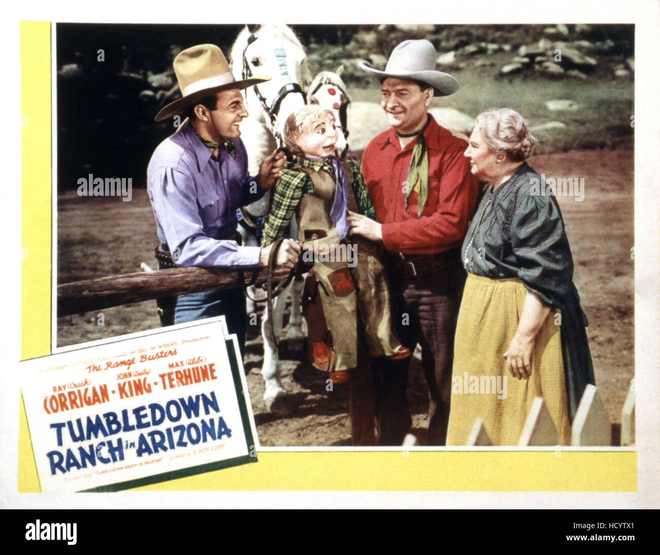 TUMBLEDOWN RANCH IN ARIZONA, from left: Ray Corrigan, Max Terhune ...
