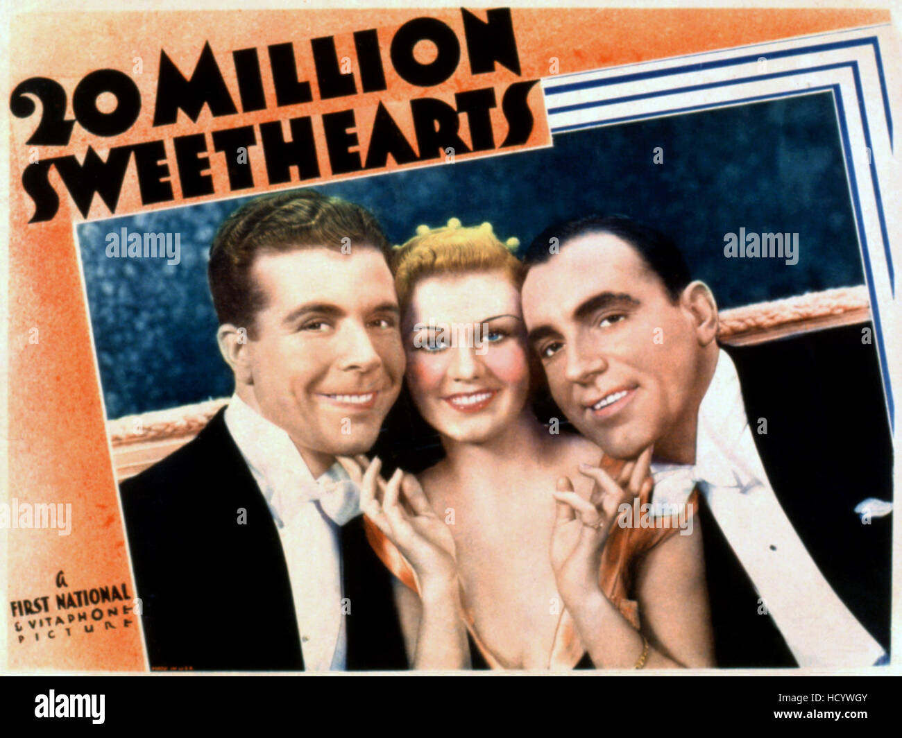 TWENTY MILLION SWEETHEARTS, Dick Powell, Ginger Rogers, Pat O'Brien ...