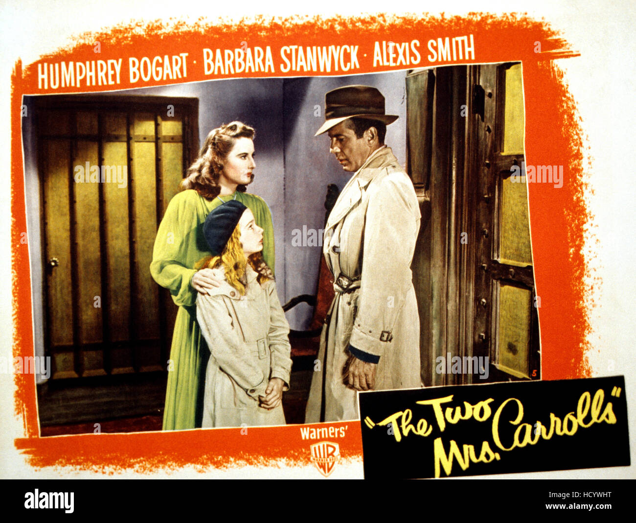 THE TWO MRS. CARROLLS, from left: Barbara Stanwyck, Ann Carter ...