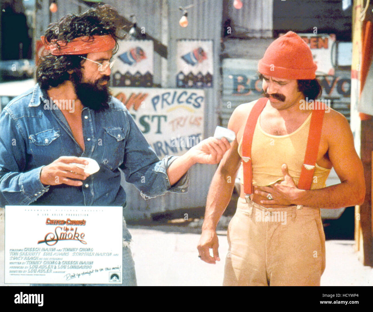 UP IN SMOKE (aka CHEECH AND CHONG'S UP IN SMOKE), Tommy Chong, Cheech ...