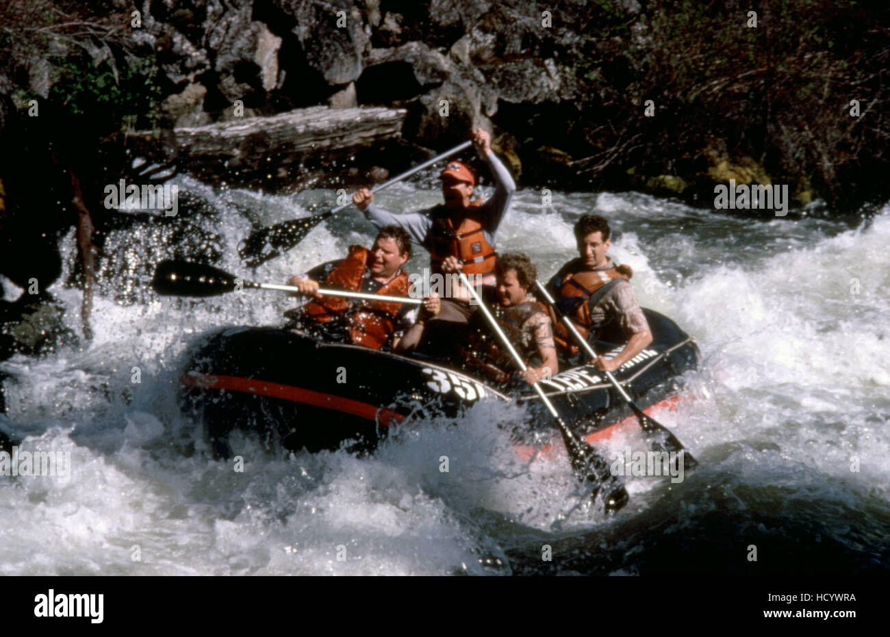 UP THE CREEK, Stephen Furst, Tim Matheson, Dan Monahan, Sandy Helberg ...