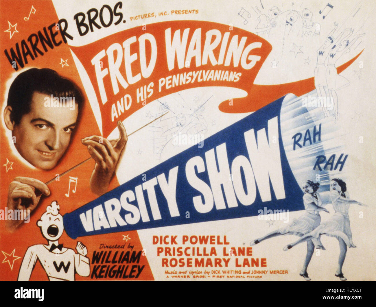 VARSITY SHOW, Fred Waring, 1937 Stock Photo - Alamy