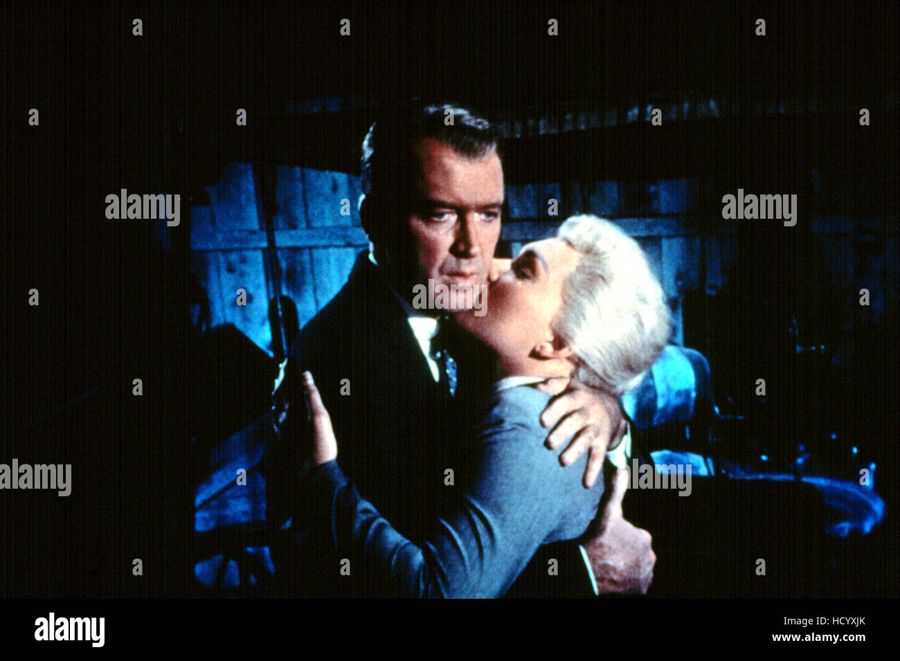 VERTIGO. James Stewart, Kim Novak, 1958 Stock Photo - Alamy