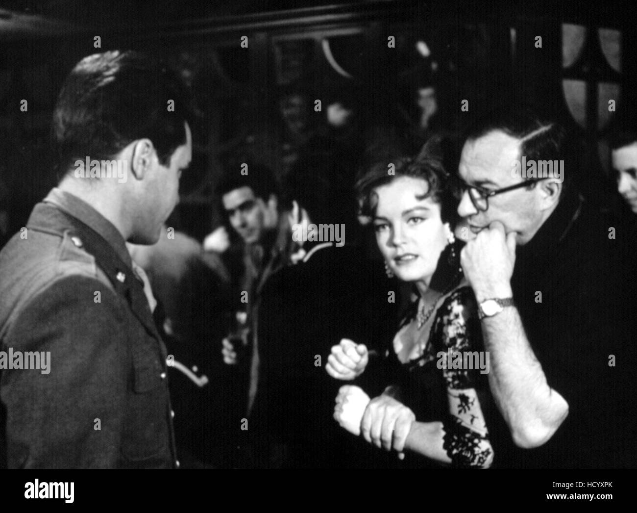 THE VICTORS, Michael Callan, Romy Schneider, director Carl Foreman on ...