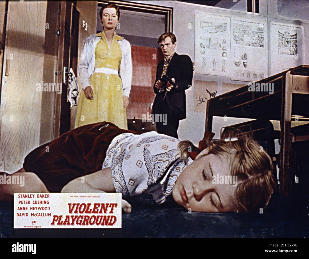 VIOLENT PLAYGROUND, Anne Heywood, Brona Boland, David McCallum, 1958 Stock Photo - Alamy