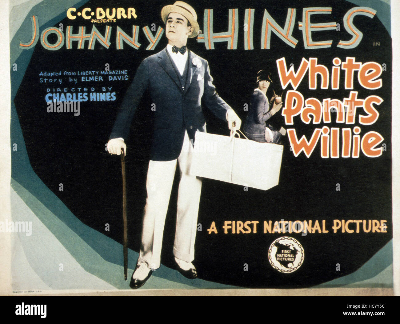 WHITE PANTS WILLIE, US poster, from left: Johnny Hines, Leila Hyams ...