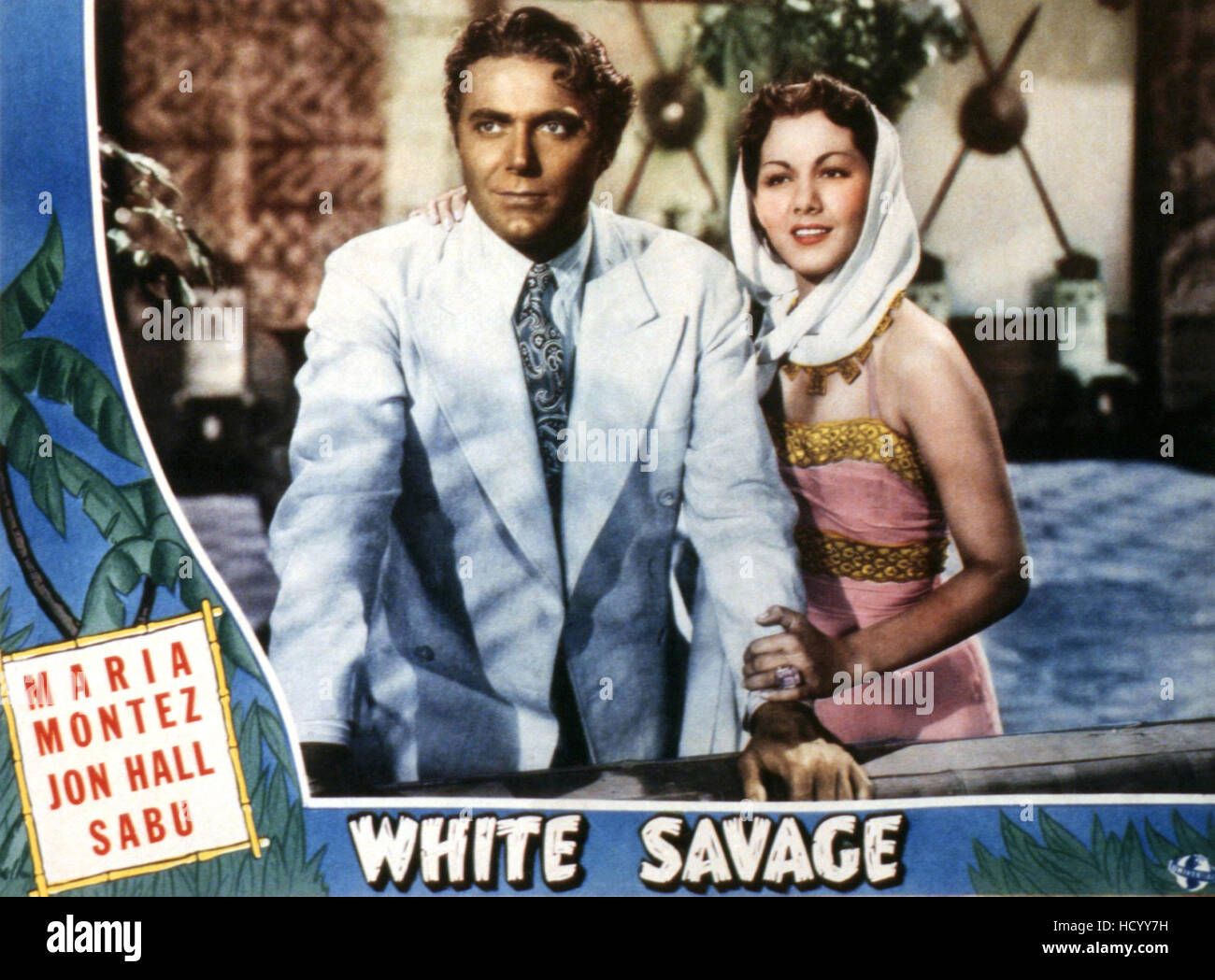 WHITE SAVAGE, Jon Hall, Maria Montez, 1943 Stock Photo - Alamy