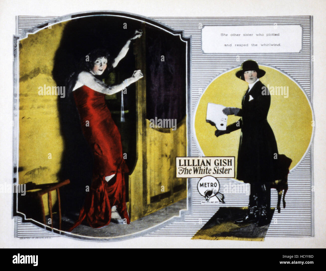 THE WHITE SISTER, Gail Kane, Lillian Gish, 1923 Stock Photo - Alamy
