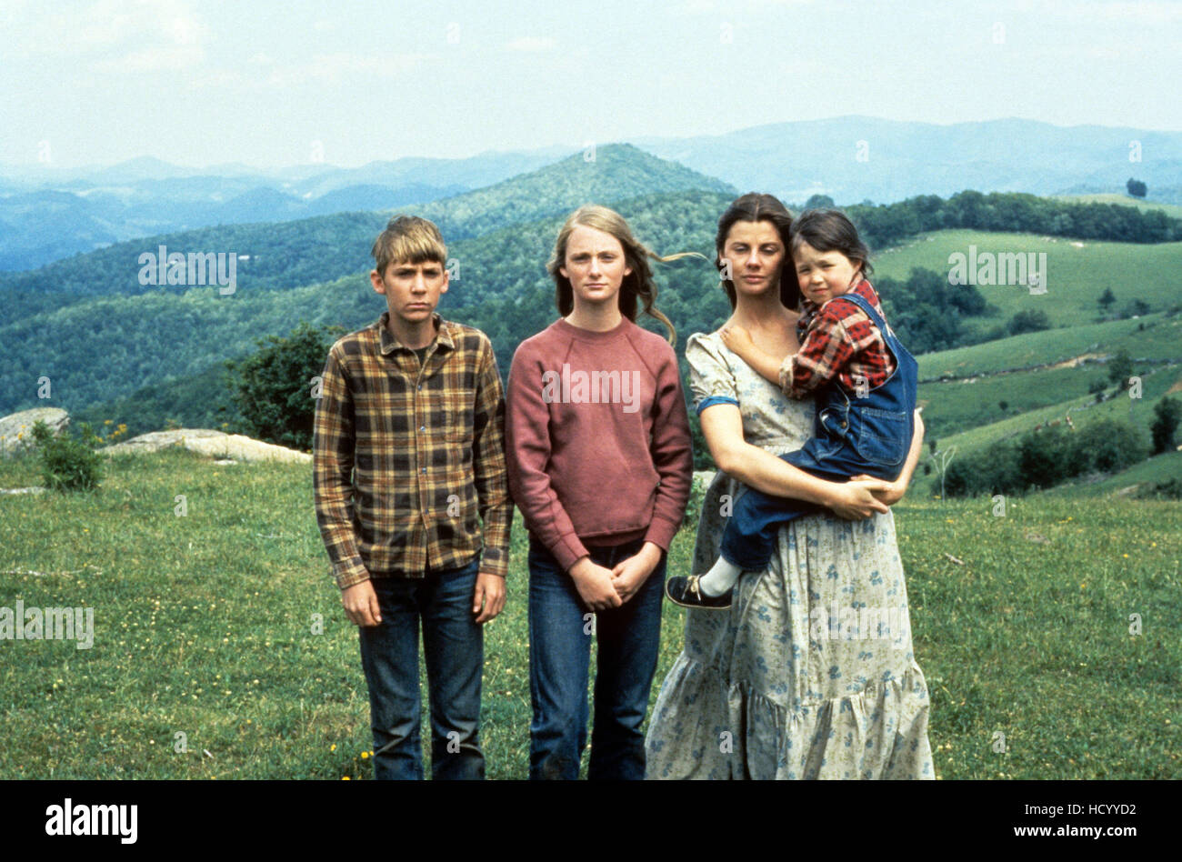 WHERE THE LILIES BLOOM, from left: Matthew Burrill, Julie Gholson, Jan ...