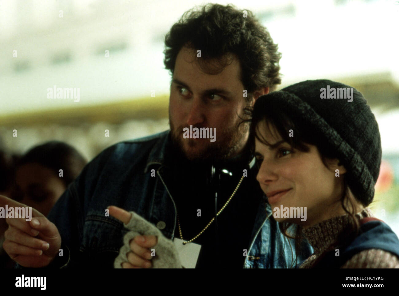 WHILE YOU WERE SLEEPING, Jon Turtletaub, Sandra Bullock, 1995 Stock ...