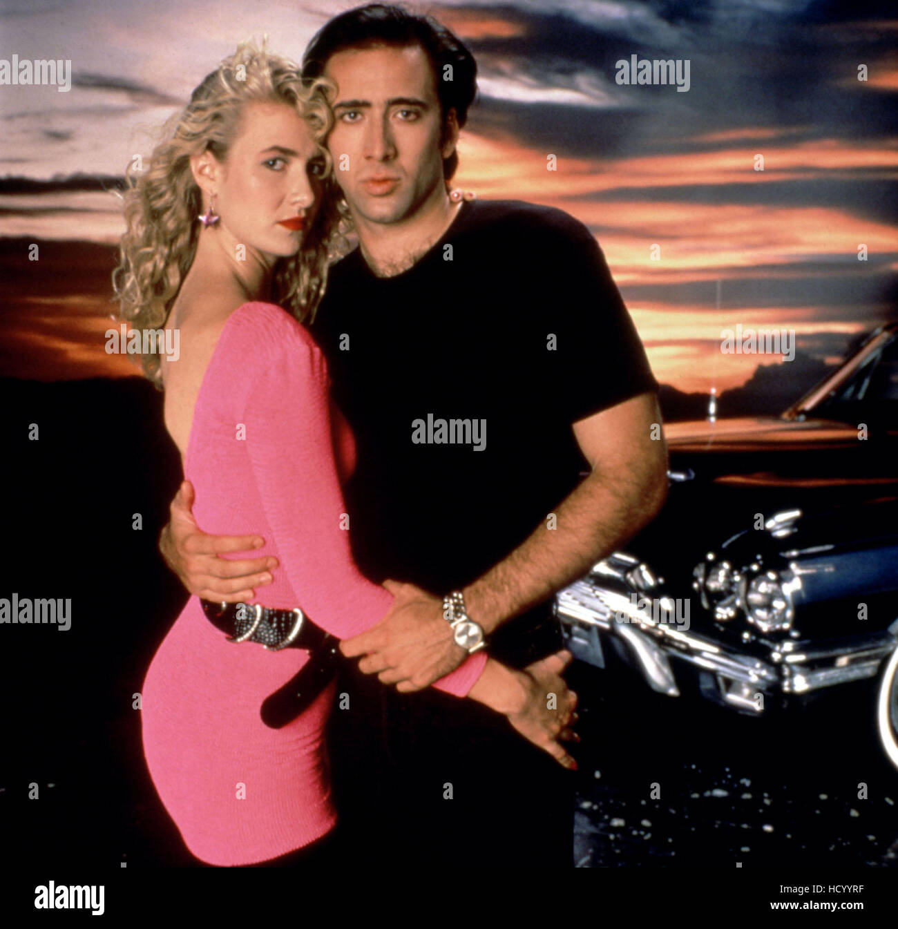 WILD AT HEART, Nicolas Cage, Laura Dern, 1990 Stock Photo - Alamy