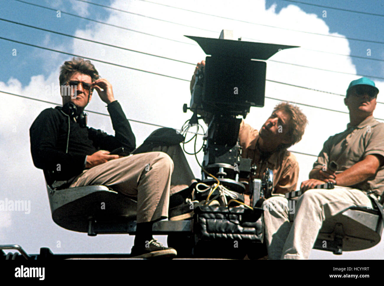 WILD AT HEART, director David Lynch and film crew, 1990 Stock Photo - Alamy