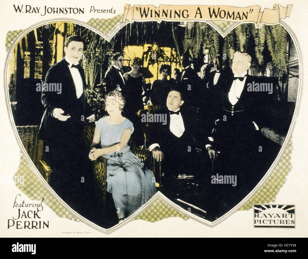 WINNING A WOMAN, US lobbycard, from left: Jack Perrin, Josephine Hill ...