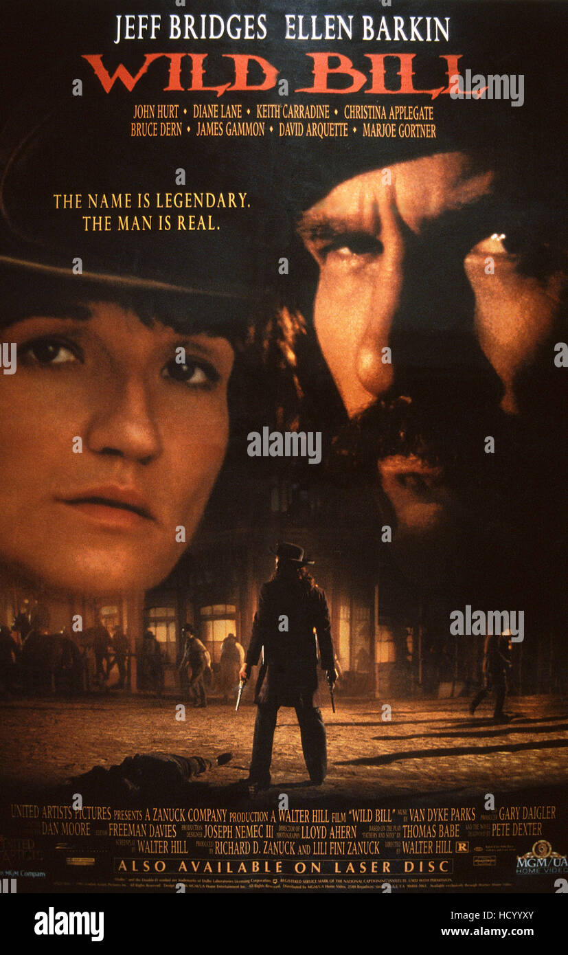 Wild bill 1995 jeff bridges hi-res stock photography and images - Alamy