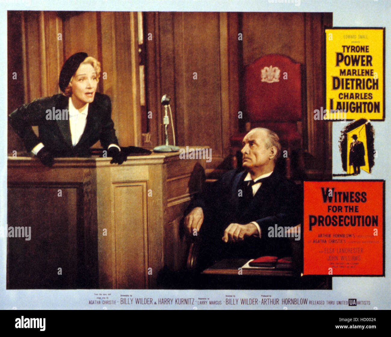 WITNESS FOR THE PROSECUTION, Marlene Dietrich, 1957 Stock Photo - Alamy