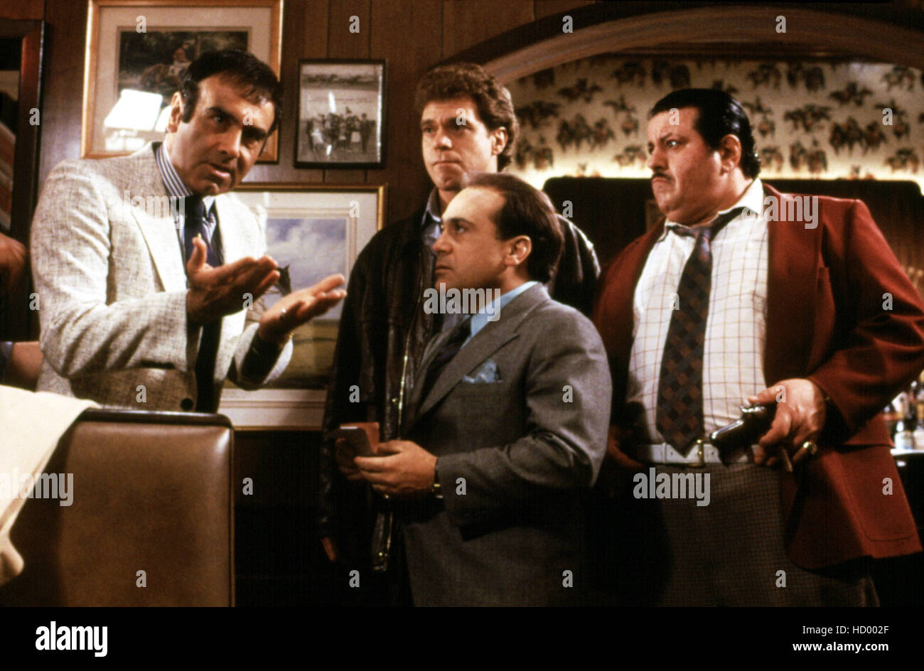 WISE GUYS, Dan Hedaya, Joe Piscopo, Danny De Vito, Lou Albano, 1986 ...