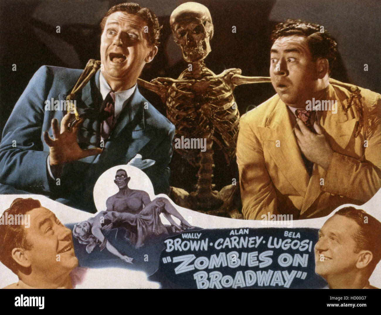 ZOMBIES ON BROADWAY, Wally Brown, Alan Carney, 1945 Stock Photo - Alamy